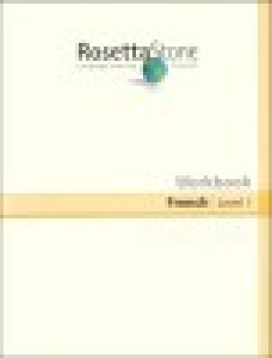 Rosetta Stone French Workbook Level 1 & Level 2: Rosetta Stone: Amazon ...