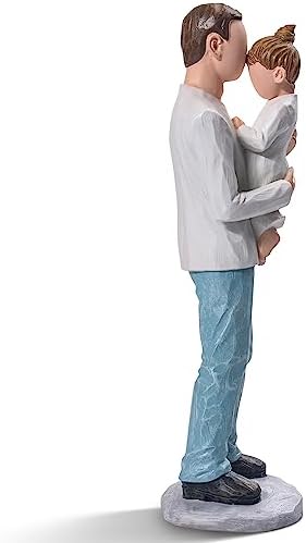 Amazon.com: Carracci Mom and Kids Figurines, Sculpted Hand-Painted ...