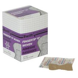 Amazon.com: Swift First Aid 11360 Woven Adhesive Bandages Fingertip 1.5 ...