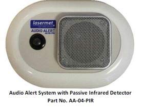 Amazon.com: Audio Alert with Passive Infrared Detector, 24V DC ...