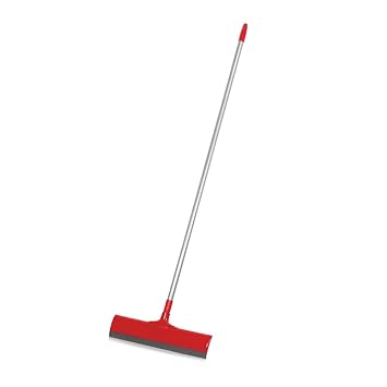 Kleeno by Cello Standee Telescopic Floor Wiper, Red and Grey : Amazon ...