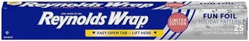 Amazon.com: Reynolds Wrap Fun Foil, Embossed Aluminum Foil Roll ...