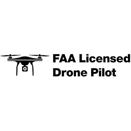 Amazon.com: FAA Certified Drone Pilot (Logo Federal Aviation UAV ...