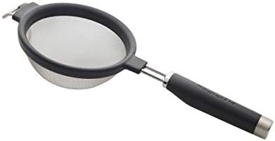 Amazon.com: KitchenAid Gourmet Strainer, 5-inch, Black: Home & Kitchen