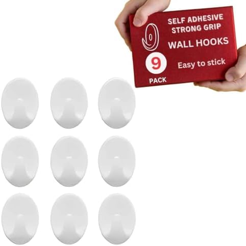 Self Adhesive Hooks for Kitchen Walls Door - Smiley Wall Stick Hooks ...