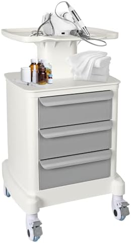 Amazon.com: Medical Trolley Cart with Drawers, Hospital Ultrasound Cart ...