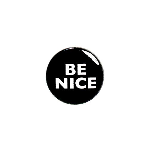Amazon.com: Be Nice Button Positive Backpack Pin Be Kind To Others 1 ...