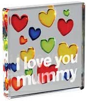 Spaceform I love You Mummy Token : Amazon.co.uk: Baby Products