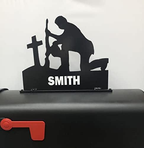 Amazon.com: PRAYING SOLDIER Mailbox Topper 56 : Handmade Products