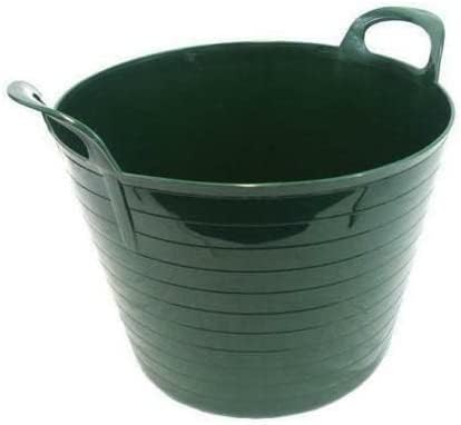 42 LITRE FLEXI BUCKET LARGE TUB GARDEN CONTAINER FLEXIBLE STORAGE HORSE ...