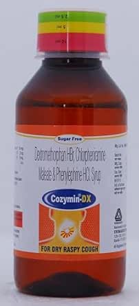 Cozymin DX 5/2/15 mg - Bottle of 100ml Syrup : Amazon.in: Health ...