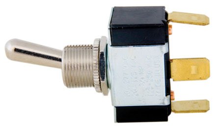 Necon N-13 Single-Pole Heavy Duty Toggle Switch Flat Terminal, Single ...