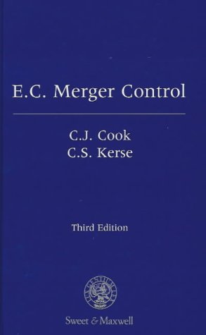 『Ec Merger Control』｜感想・レビュー - 読書メーター