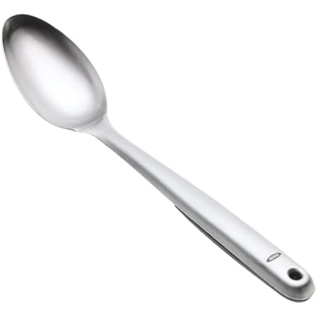 Amazon.com: OXO Brushed Stainless Spoon: Mixing Spoon: Home & Kitchen