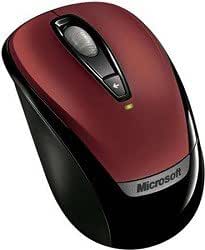 Microsoft Wireless Optical Mobile Mouse 3000 - Red : Buy Online at Best ...