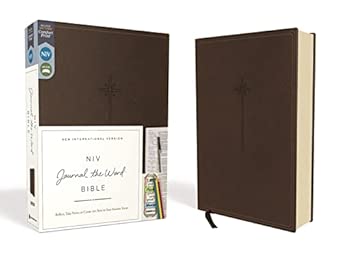 NIV, Journal the Word Bible (Perfect for Note-Taking), Leathersoft ...