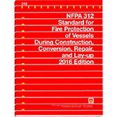 NFPA 312 Standard for Fire Protection of Vessels During Construction ...