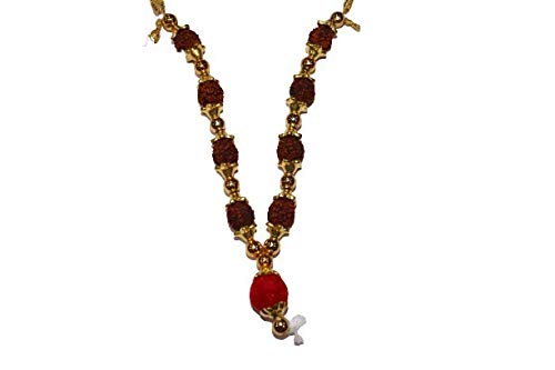 Buy Reliable Rudraksh Mala For God Idols /Moti Mala For Lord / Mala For ...