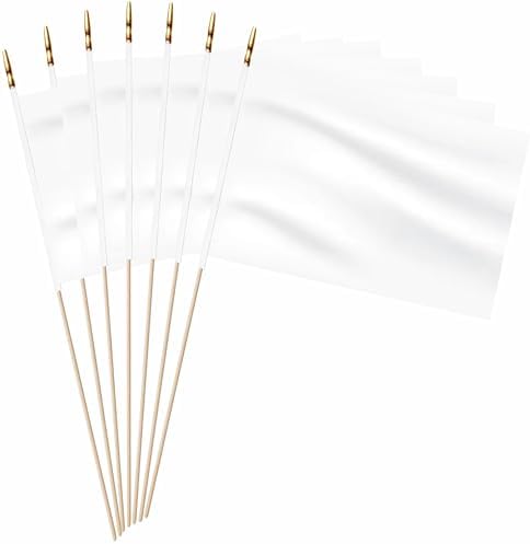 Amazon.com : Remerry 50 Pieces Sublimation Flags Blank 5.51 x 8.27 Inch ...