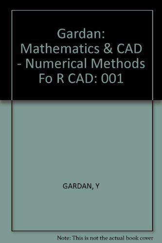 Mathematics and CAD: Numerical Methods for CAD (English and French ...
