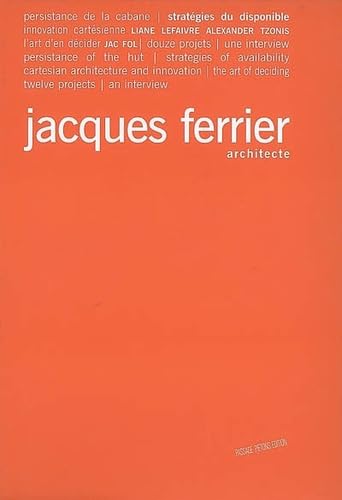 Jacques Ferrier architecte: ferrier, Jacques: 9782913413078: Amazon.com ...