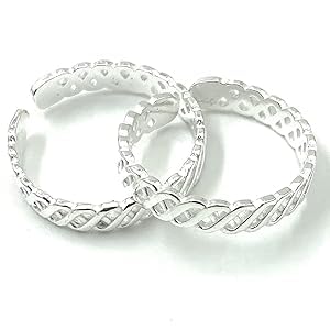 pooja jewellery sterling Silver toe rings for women pure silver 925 ...