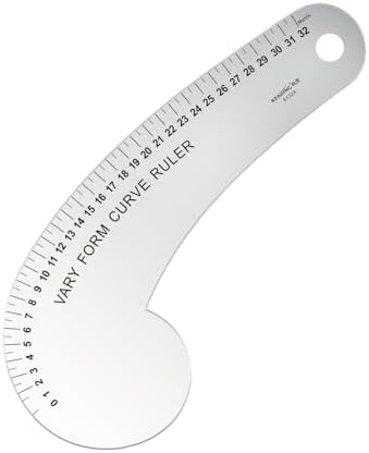 Amazon.com: Vogue Fabrics Fairgate Pattern Making Ruler Kit