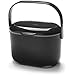 Addis 515630 2.5 Litre Kitchen Compost Caddy, Black/Grey, 2.5L : Amazon ...