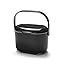 Addis 2.5L Compost Caddy - White & Metallic : Amazon.co.uk: Home & Kitchen