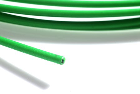 Loos Galvanized Steel Nylon Coated Wire Rope, 3/16" Cable Diameter, 100 ...