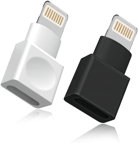 Amazon.com: WILLMLEGED 2 Pack Lightning Extender Adapter, iPhone ...