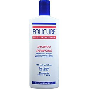 Amazon.com : FOLICURE Shampoo for Fuller, Thicker Hair Strengthens Fine ...