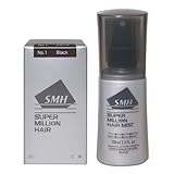 ・ブランド:スーパーミリオンヘアー・製造元:ルアン株式会社・薄毛・抜け毛・円形脱毛症・白髪でお悩みの方へ！わずか10秒で頭頂部・後頭部・分け目・つむじ・生え際の薄毛をカバーします。・増毛パウダー(植物系抗菌繊維)が静電気で付着して髪を太く見...