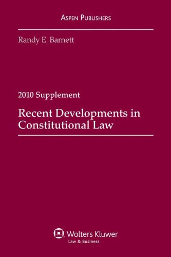 Amazon.com: Recent Developments in Constitutional Law 2010 Case ...