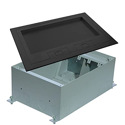 Floor Box Kit - Electrical Floor Receptacle - Perfect for Concrete and ...