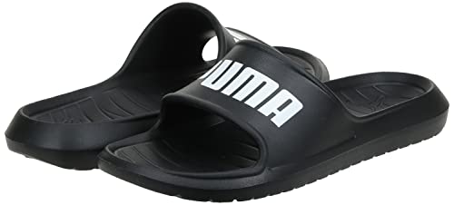 Buy Puma Unisex-Adult Divecat v2 Lite Black-White Slide, 11 UK ...