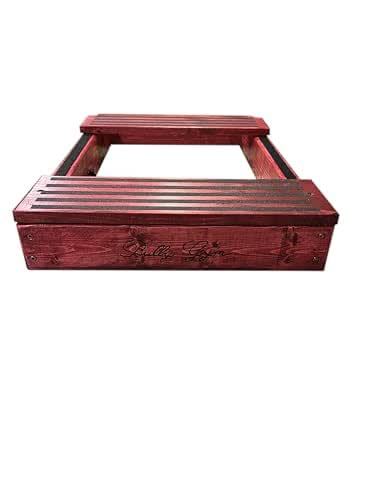 Amazon.com: Bully Gym Stack Boxes (Cabernet, Large) : Handmade Products