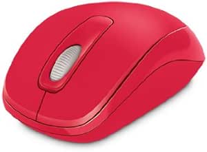 Microsoft Wireless Mobile Mouse 1000 -wireless mouse, Red : Buy Online ...