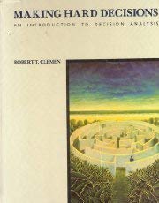 Amazon.com: Making Hard Decisions: An Introduction to Decision Analysis ...