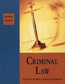 Criminal Law: Scheb, John M., Scheb, II John M.: 9780534522933: Amazon ...