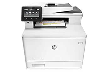 Amazon.com: HP Laserjet Pro M477fdn Multifunction Color Laser Printer with Built-in Ethernet ...