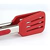 Amazon.com: Tovolo Mini Turner Tongs Nonstick Flat Head Tong for Easily ...