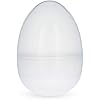 Amazon.com: Giant Transparent Jumbo Size Clear Plastic Easter Egg 10 ...
