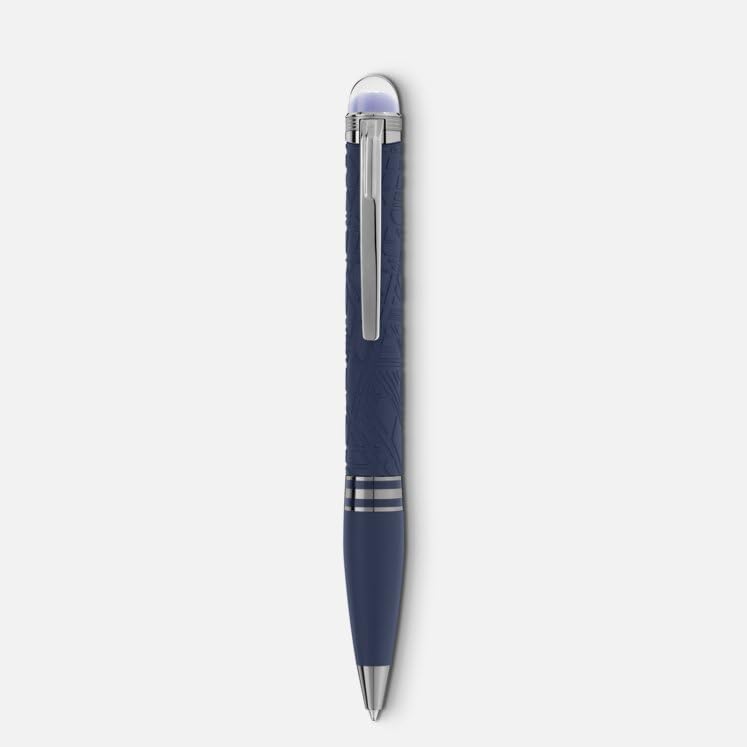 Montblanc 130213 Bolígrafo Starwalker SpaceBlue Resin : Amazon.com.mx ...