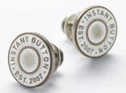 Amazon.com: The Original Instant Button for Jeans - Silver - 2 Buttons