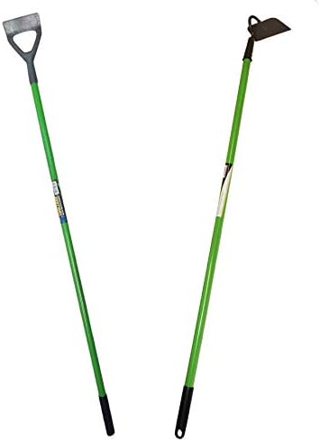 Dutch Hoe Carbon Steel Weeding Garden Soil Digging Pole 140cm Lawn ...