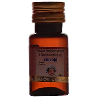 Zincold - Bottle of 15 ml Drops : Amazon.in: Health & Personal Care
