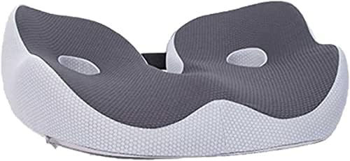 Coccyx Pillow Memory Foam Sit Bone Relief Seat Cushion for Butt Lower ...