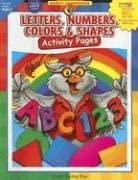 Buy Letters, Numbers, Colors & Shapes Activity Pages Book Online at Low ...