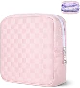 Amazon.com: Likesing Pink Period Bag Pouch, Leather Sanitary Napkin ...